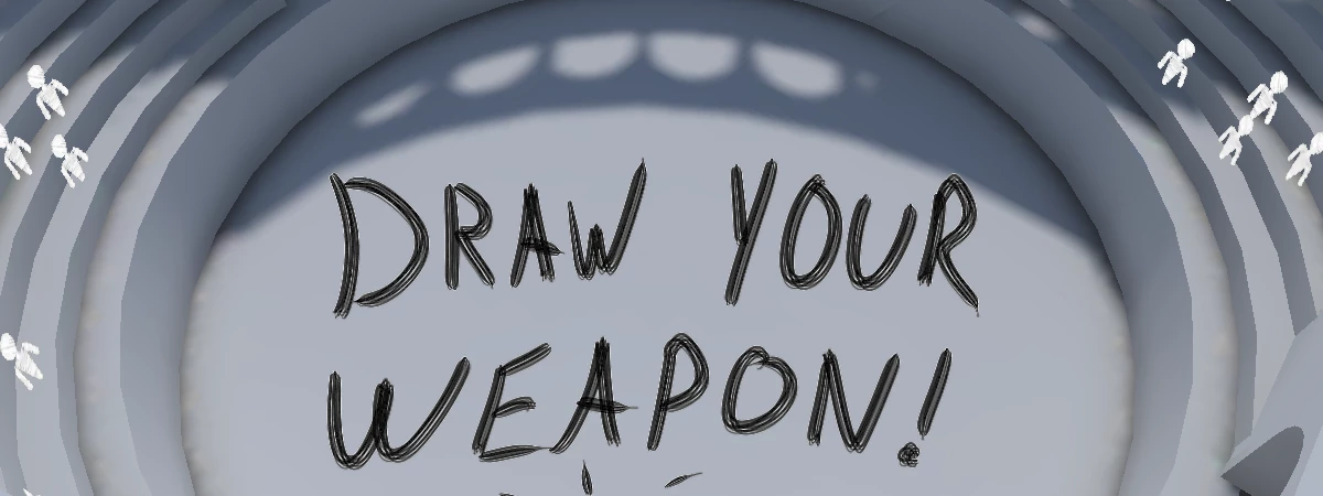Draw Your Weapon! - Grab the brush‚ draw your sword‚ draw your armor ...