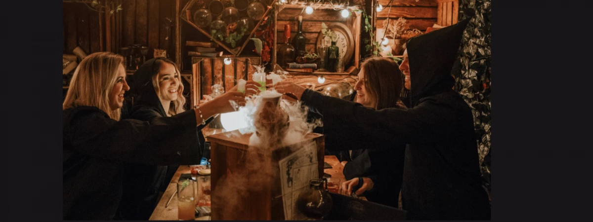 Our Potion Bar Philadelphia - Don a cloak, wield a working magic wand ...